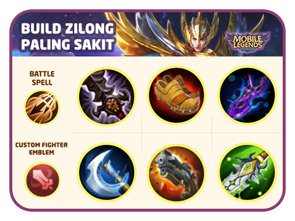 Build Zilong Terbaik 2018 yang Buat Kamu Gampang Savage! Build Zilong Terbaik 2018 yang Buat Kamu Gampang Savage!