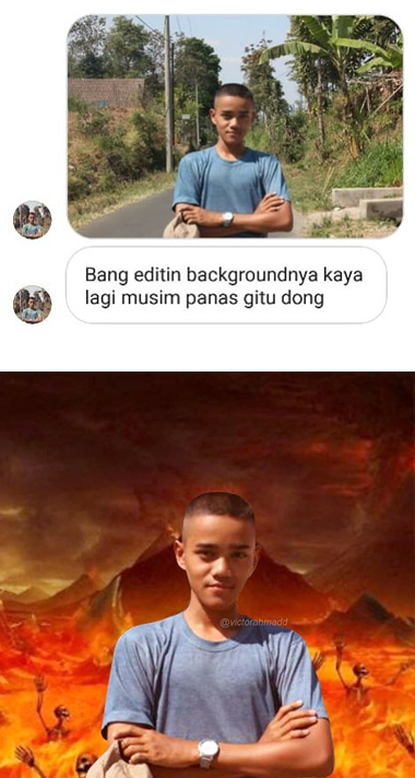 10 Editan Kocak dari Netizen yang Minta Diedit Fotonya 10 Editan Kocak dari Netizen yang Minta Diedit Fotonya