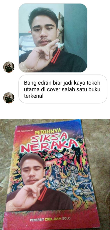 10 Editan Kocak dari Netizen yang Minta Diedit Fotonya 10 Editan Kocak dari Netizen yang Minta Diedit Fotonya